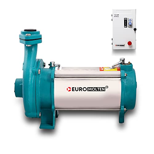 Euro Molten 1.5Hp Open Well Submersible Pump, Made of 100 Percent ...