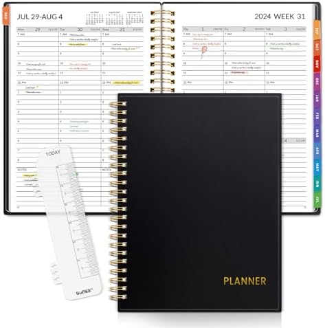 Amazon.com : SUNEE Academic Planner 2024-2025, 17 Month Appointment ...