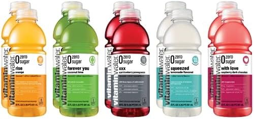 Amazon.com : Vitamin Water ZERO - Electrolyte Enhanced Bottled Water ...