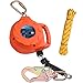 Amazon.com: TRSMIMA Fall Protection Retractable Lanyard - 30ft Self ...