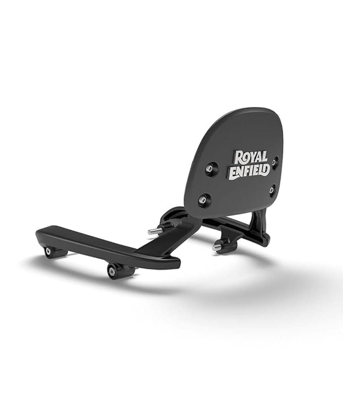 Royal Enfield KXA00625 Black Passenger Extended Backrest Mount for ...