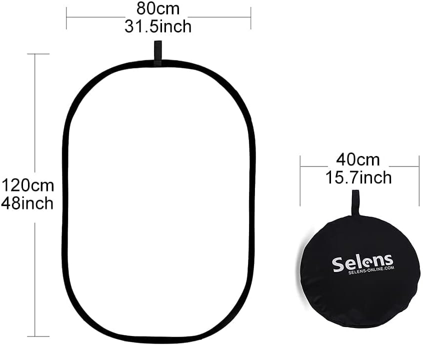 Buy Selens Soft White Diffuser Foldable Light Diffuser Light Diffusion ...