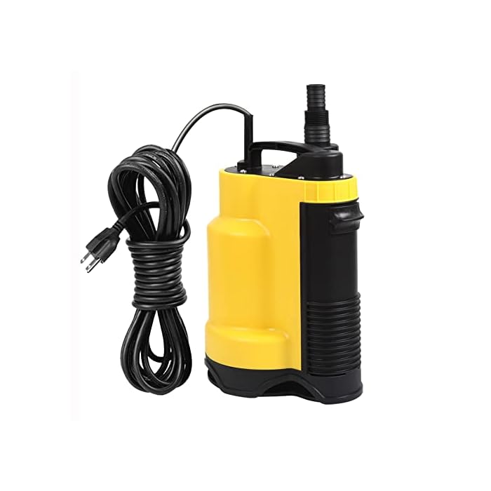 Buy Trupow 110V 1HP 3600GPH Submersible Utility Electric Sewage Drain ...