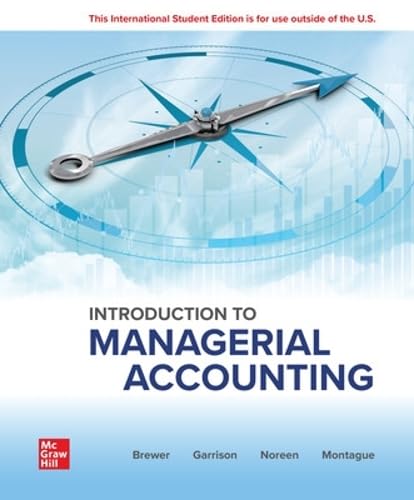 Buy Introduction to Managerial Accounting ISE Book Online at Low Prices ...