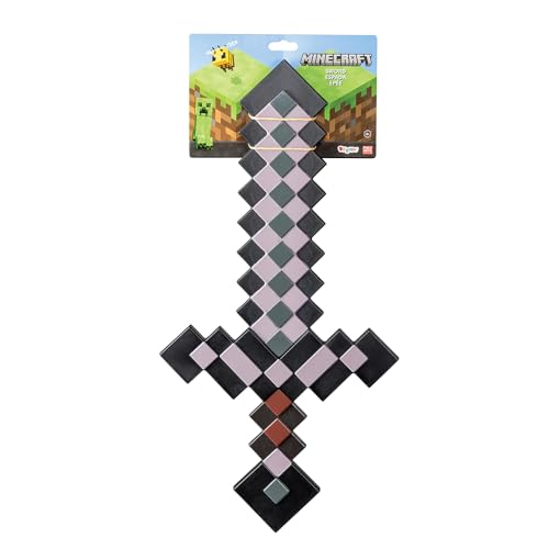 Snapklik.com : Minecraft Netherite Sword, Official Minecraft Costume ...