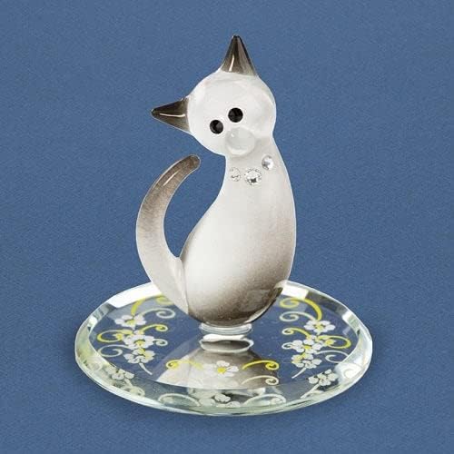Amazon.com: Glass Baron Cat & Vase Figurine : Glass Baron: Home & Kitchen