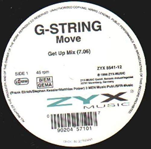 Amazon.com: Move (Get Up Mix) / Vinyl Maxi Single [Vinyl 12'']: CDs & Vinyl