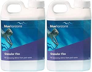 Blue Horizons 4kg Granular Floc Sparkling Water Remove Debris Swimming ...