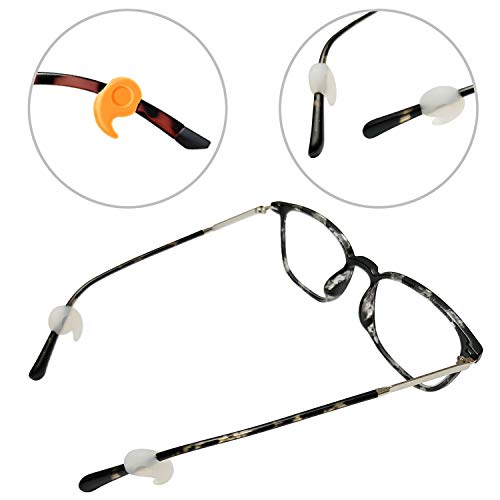 Snapklik.com : Benvo 12 Pairs Eyeglasses Retainers Silicone Glasses ...