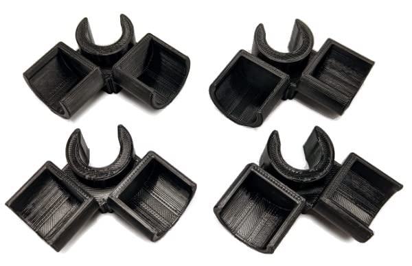 Amazon.com: Grow Tent Support Brackets PVC | 4 Pack | Grow Tent Braces ...