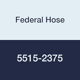 Federal Hose 5515-2375 Silicone Coolant Hose, 2.75" OD, 3-Ply, 40 psi ...