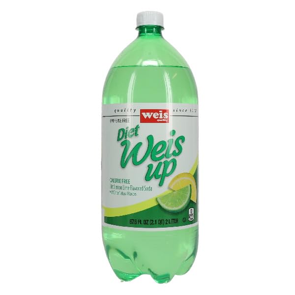 Amazon.com : Weis Quality, Soda Caffeine Free Diet Weis Up, 67.6 Fl Oz ...