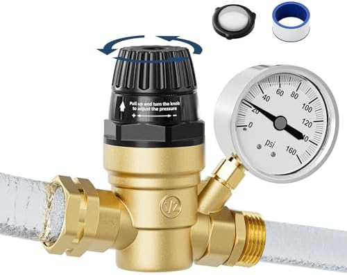 Amazon.com: SPECILITE Handle Adjustable RV Water Pressure Regulator ...