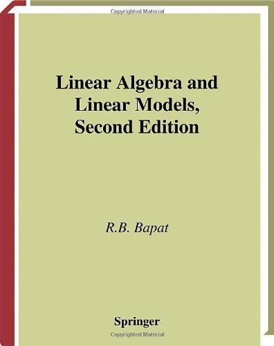 Amazon | Linear Algebra and Linear Models (Universitext) (English ...