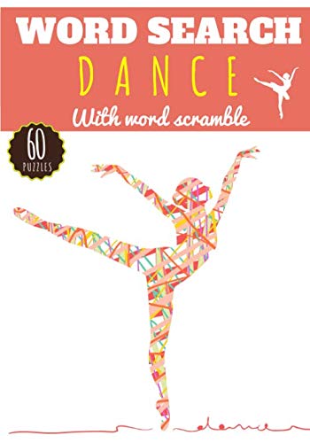 Dance Word Search: Challenging Puzzle book For Adults, Kids, Seniors ...