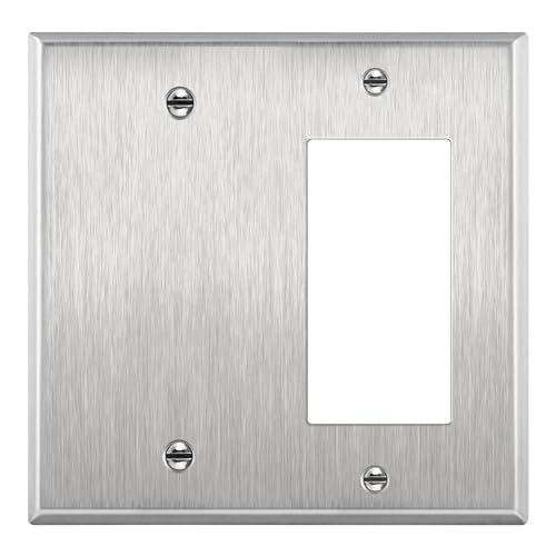 Best Single Switch Plate for a Double-Gang Box – Trowbridge Electrical