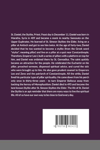 Snapklik.com : The Life Of St Daniel The Stylite: Byzantine Saint