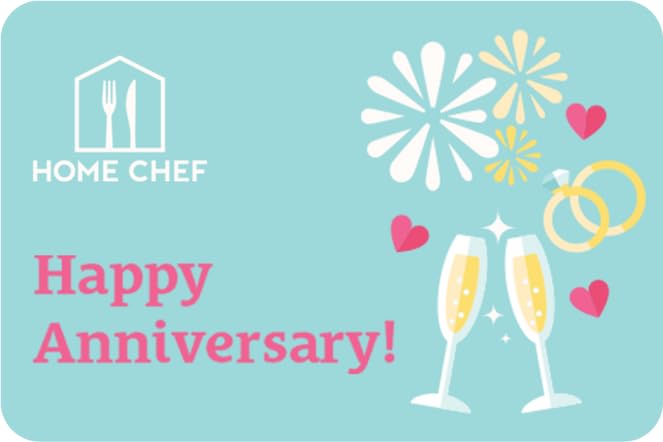 Amazon.com: Home Chef Gift Card - Happy Anniversary - Email Delivery ...