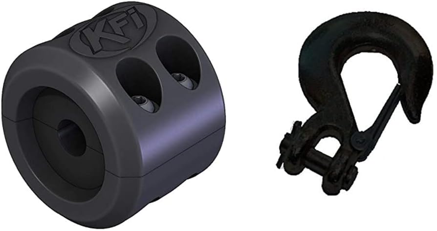 KFI Products ATV-SCHS Winch Cable Hook Stopper, Black + KFI Products ...