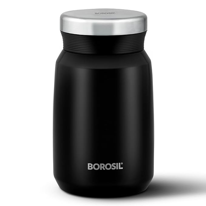 Borosil Hydra Carry Mate 500ml Stainless Steel Vacuum Insulated Flask