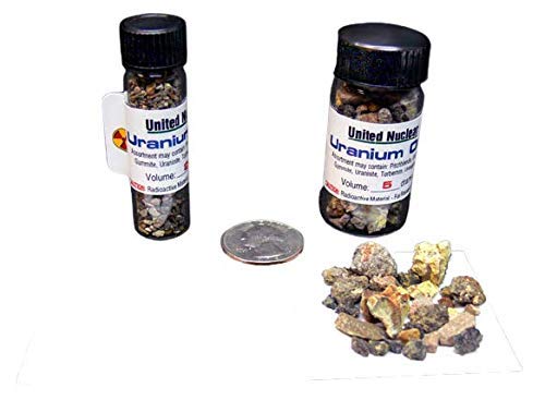 United Nuclear Uranium Ore Fragments (Chunks): Amazon.com: Industrial ...