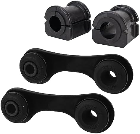 Amazon.com: TRQ Rear Suspension Kit Sway Bar Bushing Set Sway Bar ...