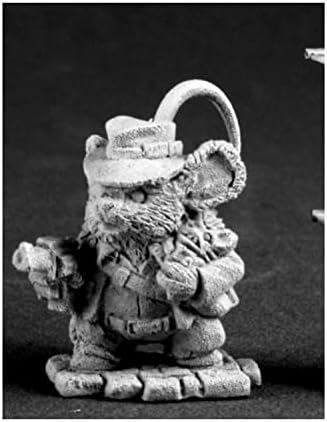 Amazon.com: Reaper Miniatures Asiago Jones, Adventurer Mouseling : Toys ...