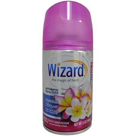 Amazon.com: Wizard Automatic Spray 5Oz Refill (Package May Vary) Pack ...