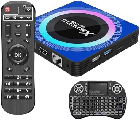 Amazon.com: Android TV Box 13.0, Android Box 4GB RAM 64GB ROM, Quad ...