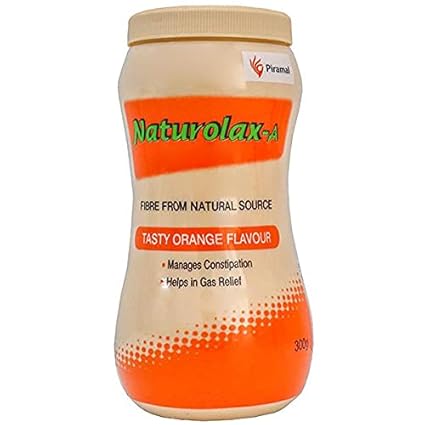 Buy Naturolax Isapgol Husk Powder - Natural Fibre Supplement 300gm Pack ...