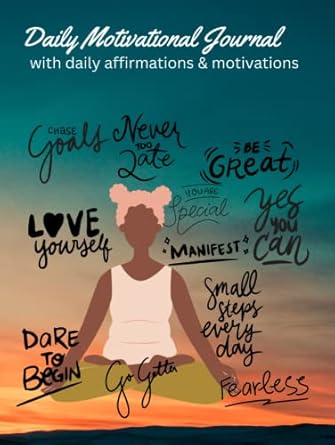 Daily Motivational Journal: with daily affirmations and motivations ...