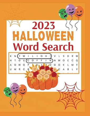 Spooky Halloween Word Search Puzzle: Easy Word Search Puzzles for ...