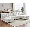 Amazon.com: PaPaJet 124 Inch Sectional Sofa, 6 Seater Modular Sectional ...
