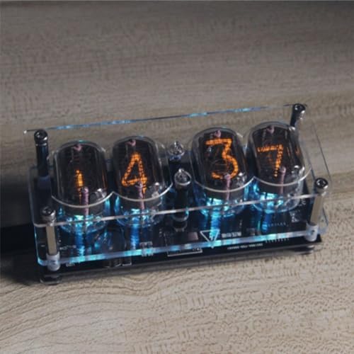 RANRAO Nixie Tube Clock Simulation, Nixie Tubes Clock, IN-12 Glow Tube ...