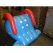 Amazon.com: Swimline Super Slide Inflatable Pool Toy, Blue/Red : Toys ...