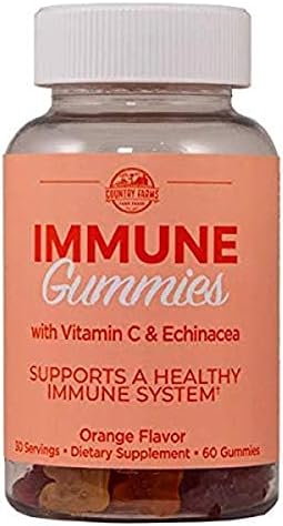 Amazon.com: COUNTRY FARMS Elderberry Gummies with Vitamin C and Zinc ...
