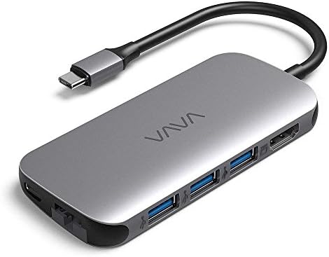 Amazon.com: VAVA 8-in-1 USB C Hub 4K USB C to HDMI Adapter, Power ...