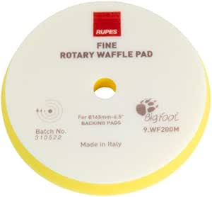 Amazon.com: Rotary Foam Waffle PAD, FINE, 180mm Dia, CASE of 48 ...