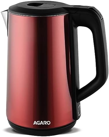 AGARO Insignia Electric Kettle, 1.8L, Double Layered Kettle, 100% ...