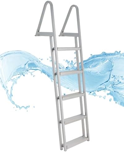 Amazon.com: RecPro Marine Pontoon Boat Dock Heavy Duty Aluminum ...