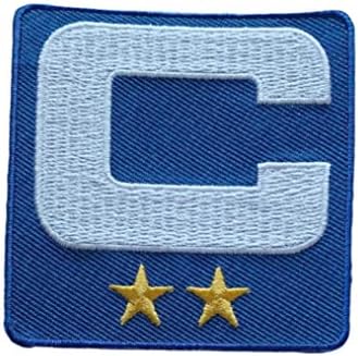 Amazon.com: 2023 Edition - Black Captain C Patch (All Gold) Iron On for ...