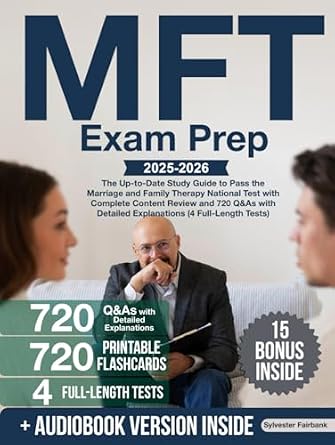 Amazon.com: MFT Exam Prep: The Up-to-Date Study Guide to Pass the ...