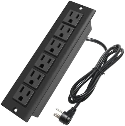 Amazon.com: Recessed Power Strip Without USB,Mount Industrial Workshop ...