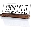 Amazon.com: OCCdesign Funny Office Decor, HR Gifts, Did You Document It ...