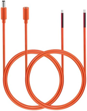 GINTOOYUN Gleichstrom-Pigtails-Kabel, 3FT DC 5.5MM x 2.1MM Stecker zum ...