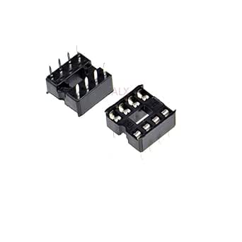 30PCS DIP8 IC Socket DIP CHIP Test Holder Adaptor 8 PIN dip-8 DIP 8PIN ...