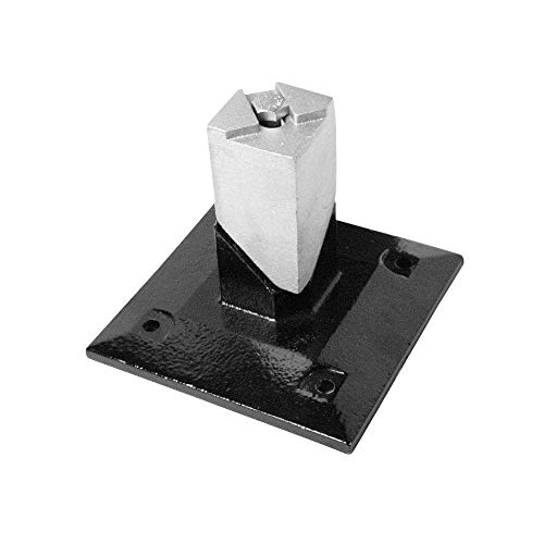 Freedom Heavy-Duty Black Metal Fence Surface Mount Decorative Metal ...