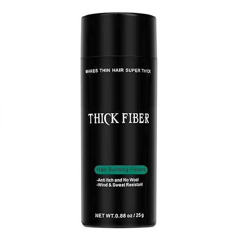 Amazon.com: THICK FIBER Hair Fibers for Thinning Hair & Bald Spots ...
