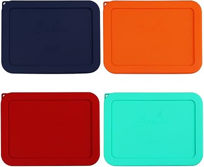 Sophico 6 Cup Rectangle Silicone Storage Cover Lids Liberia | Ubuy