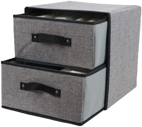 Amazon.com: BOLUO Stackable Storage Drawers Closet Organizers and ...